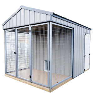 Deluxe Dog Kennels - hallmarkbarns.com