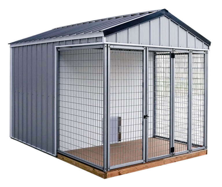 Deluxe Dog Kennels - hallmarkbarns.com