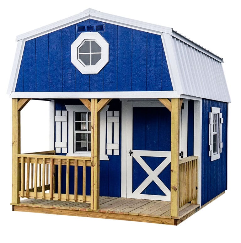 Lofted Playhouse - hallmarkbarns.com
